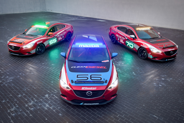 Mazda6 Diesels Attack 25 Hour Race – Mazda Motorsports