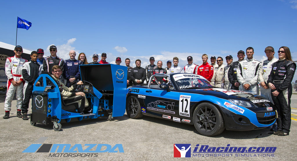 MAZDA MOTORSPORTS TEAMS UP WITH iRACING – Mazda Motorsports