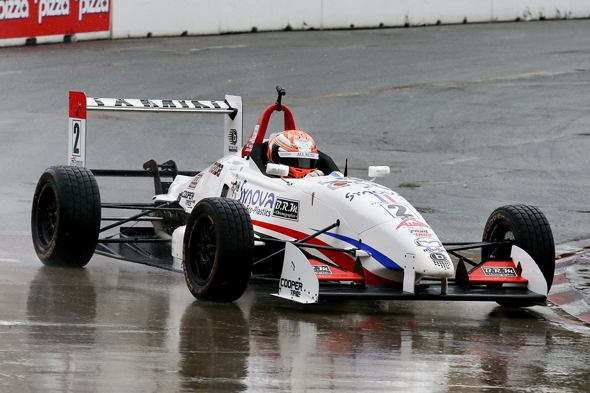 Jamin Pads USF2000 Points Lead in Toronto – Mazda Motorsports