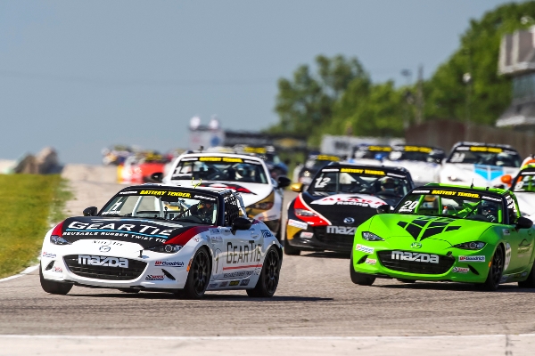 100th Mazda MX-5 Cup Race Car Sold – Mazda Motorsports