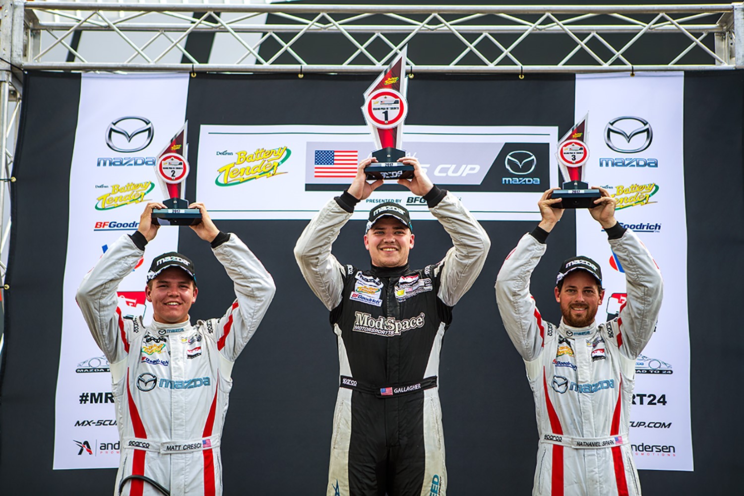 Patrick Gallagher Dominates Second Day of Mazda MX-5 Cup on Streets of ...