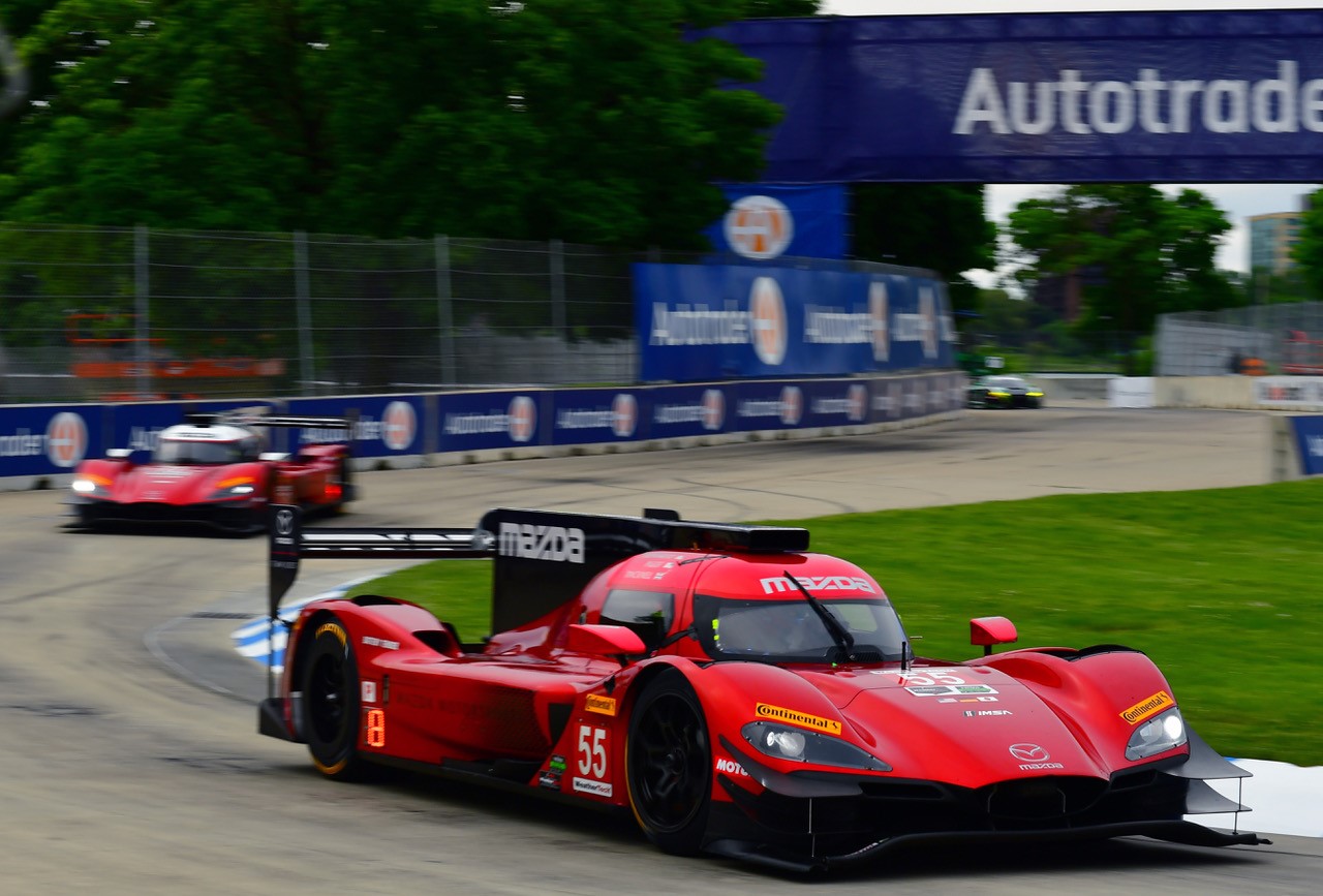 Mazda Rolls The Dice, Finishes Ninth In Detroit – Mazda Motorsports