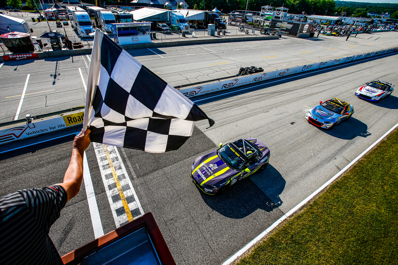 Rollan is Victorious in Action-Packed Idemitsu Mazda MX-5 Cup Race at ...