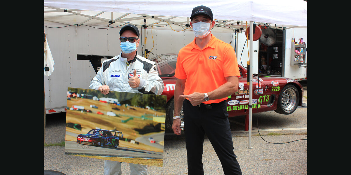 Max Papis Advises GT-3 Challenge Racer and Champion – Mazda Motorsports